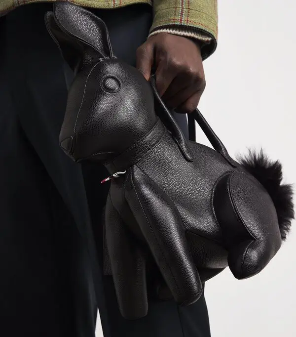 Thom Browne Rabbit Top-handle Bag