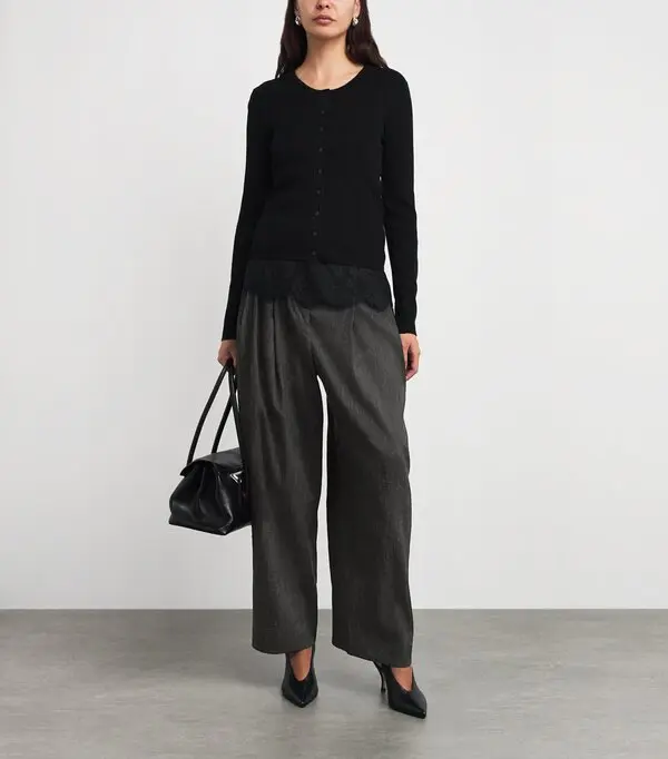 HERSKIND Bowie Relaxed Pleated Trousers