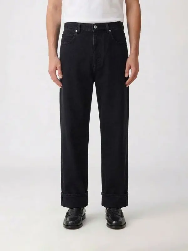 Bottega Veneta Wide-leg Denim Jeans - Black