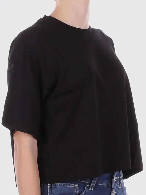 DONDUP Jersey Crewneck T-shirt - Black