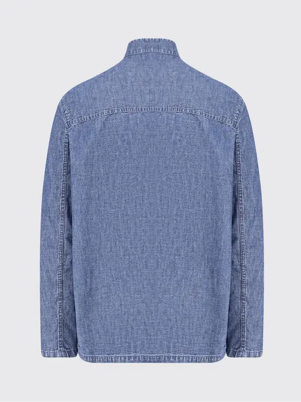 Valentino Garavani Cotton Denim Saharan Jacket - Gnawed Blue