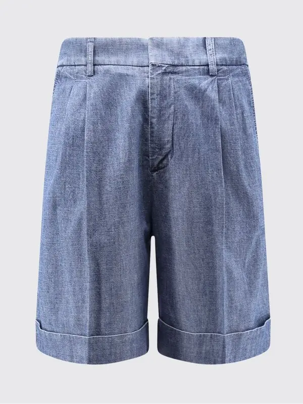 Valentino Garavani Cotton Chino Shorts - Gnawed Blue