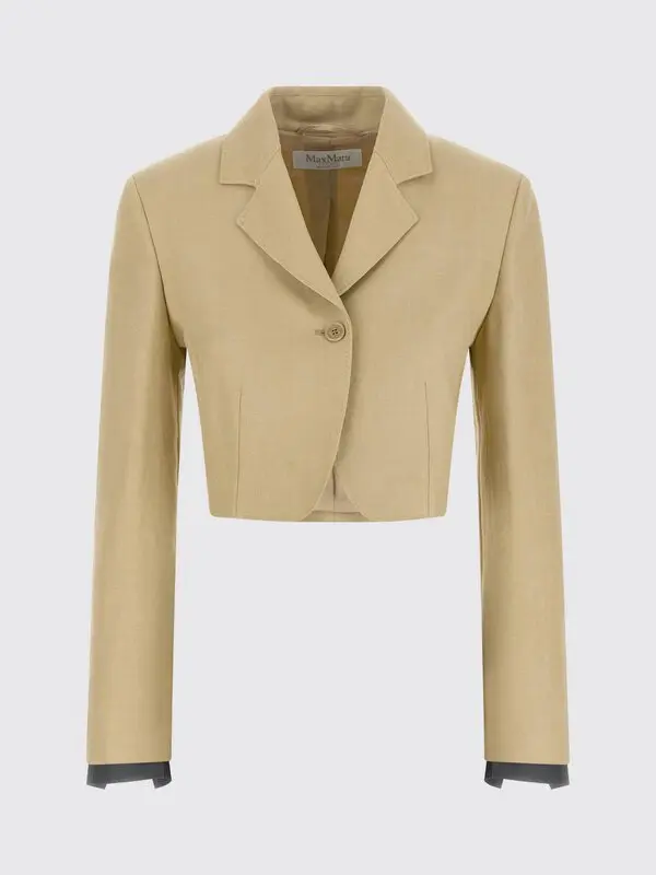 Max Mara Single-breasted Linen Blazer