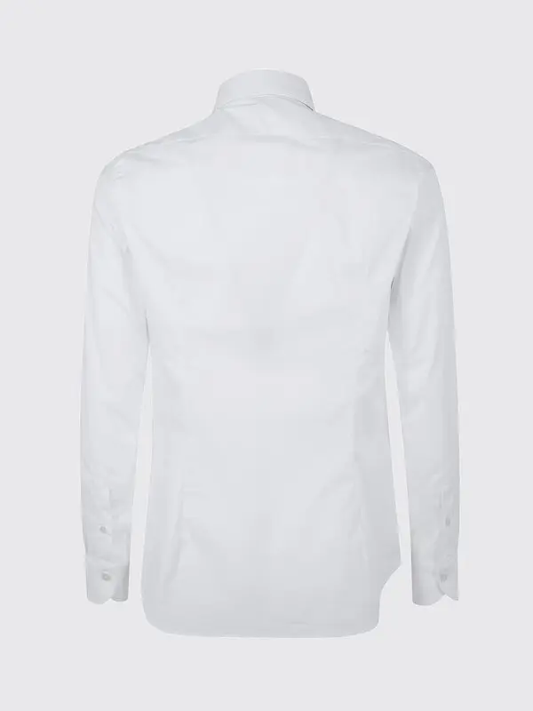 TINTORIA MATTEI 954 Stretch Cotton Shirt - White