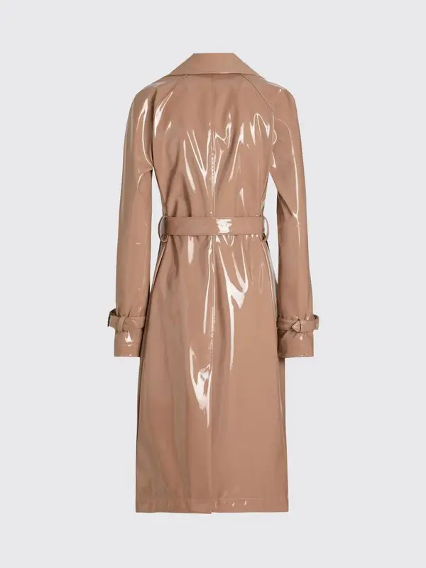 Dolce & Gabbana Synthetic Leather Trench Coat - Dust