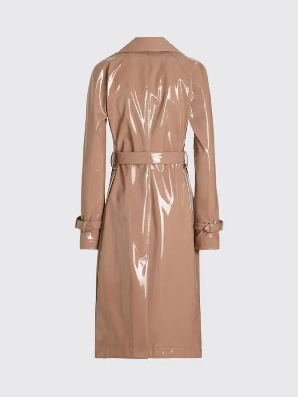 Dolce & Gabbana Synthetic Leather Trench Coat