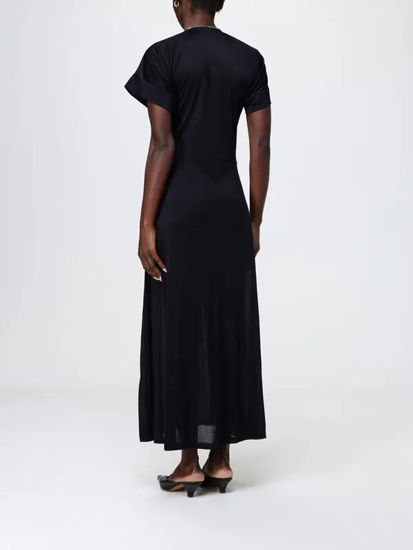 LEMAIRE Midi Dress With Zipper - Brown