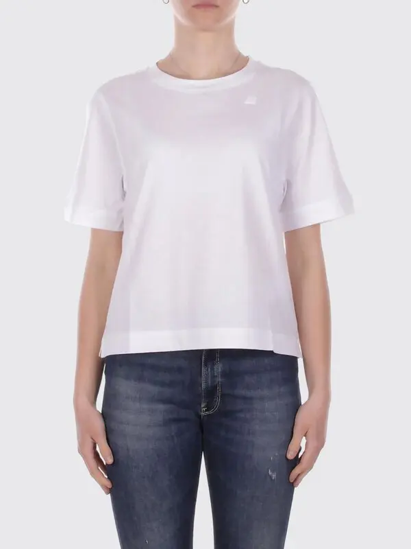K-WAY Short Sleeve Crewneck T-shirt - White
