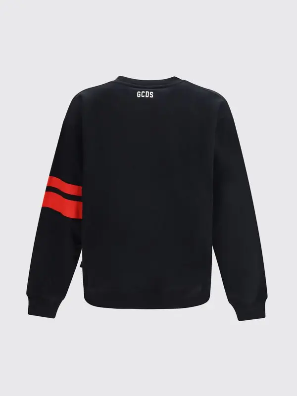 Gcds Crewneck Sweatshirt In Cotton With Logo