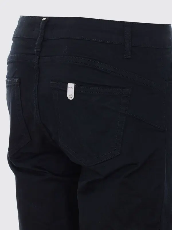 Liu Jo Slim Fit Embroidered Denim Jeans - Black