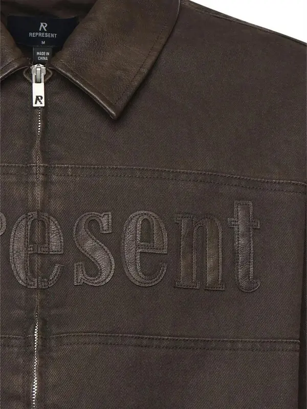REPRESENT Roscoe Cotton Bomber Jacket