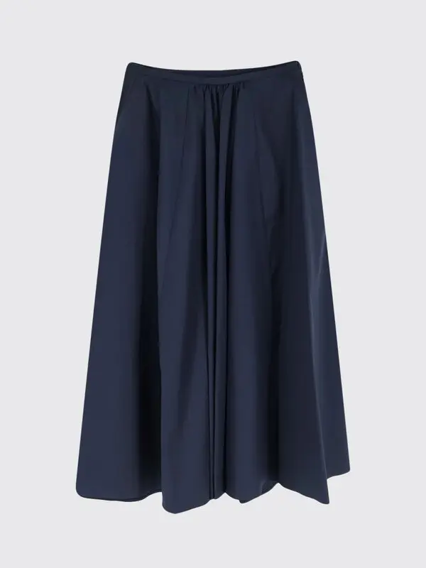 Aspesi Cotton Midi Skirt - Blue