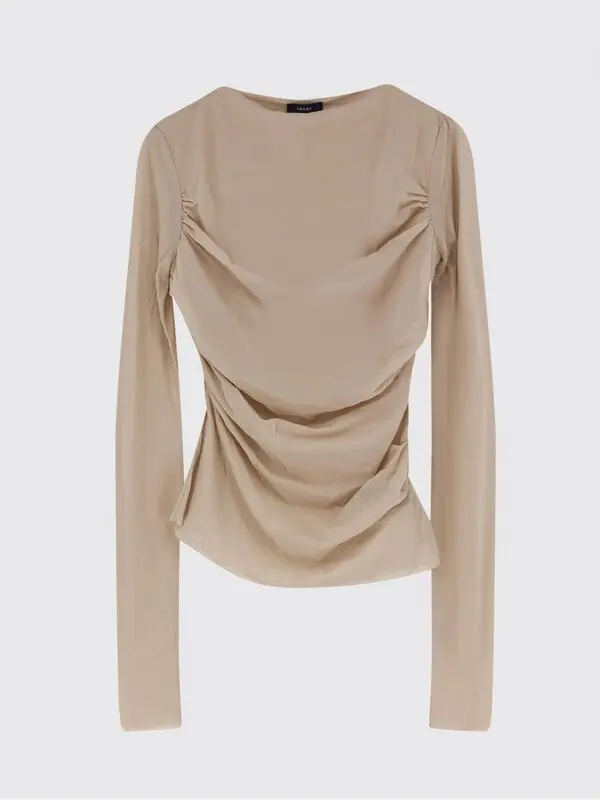 Soeur Long Sleeve Draped Top