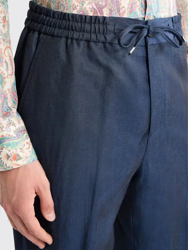 Etro Tailored Trousers With Drawstring Waist