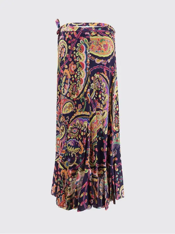 Etro Paisley Viscose Skirt