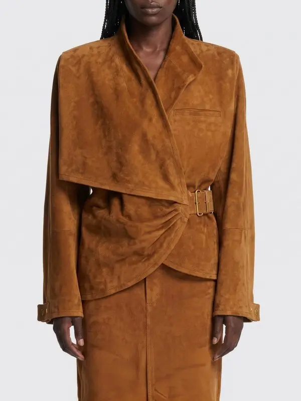 DARKPARK Suede Lambskin Jacket - Brown