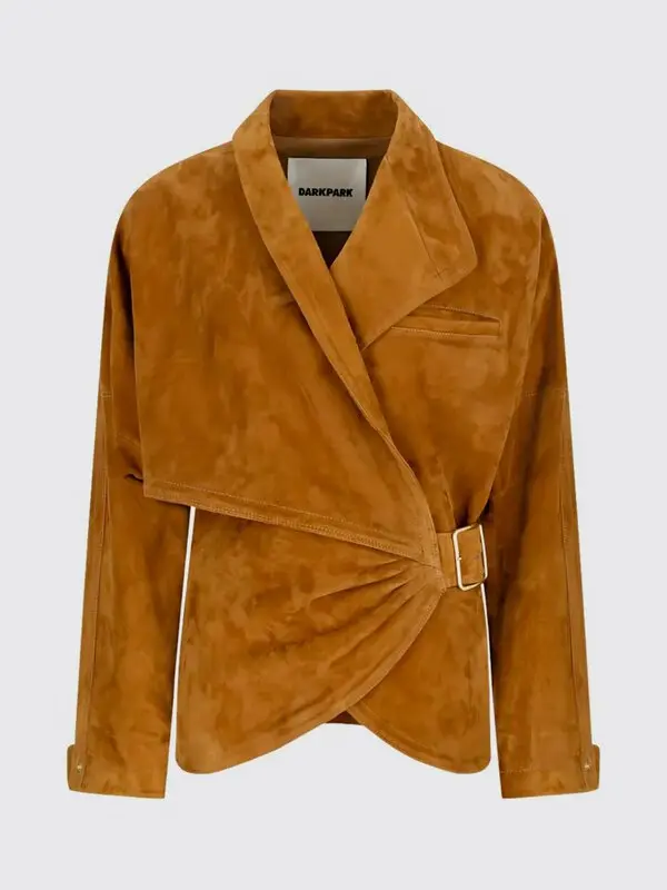 DARKPARK Suede Lambskin Jacket - Brown
