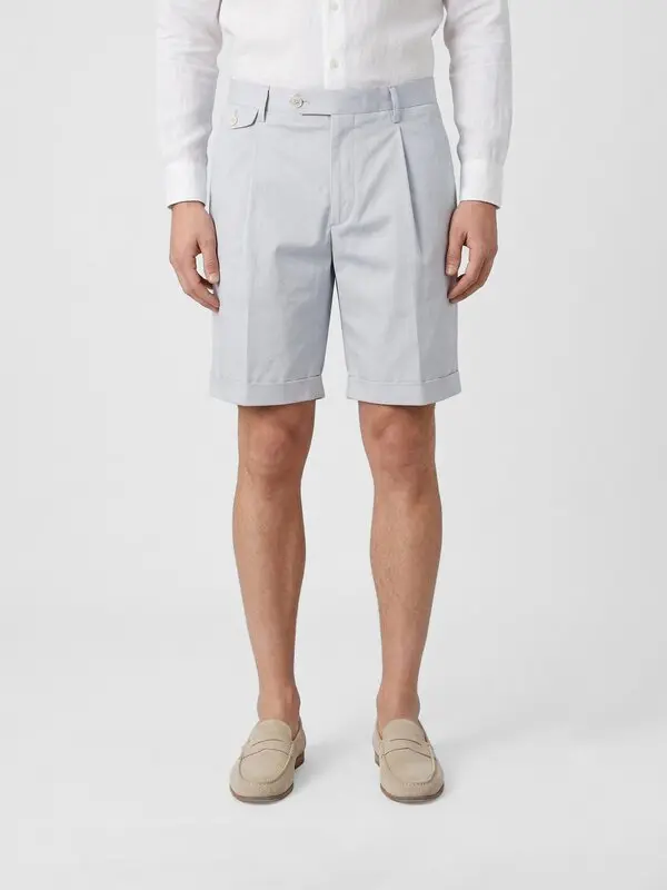 LARDINI Tailored Pleated Shorts