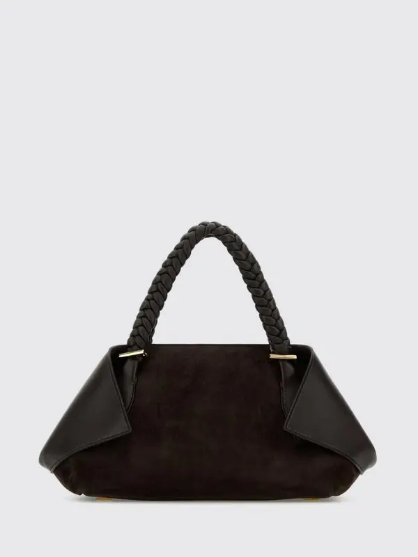 FERRAGAMO Braided Handle Top Handle Bag - Dark