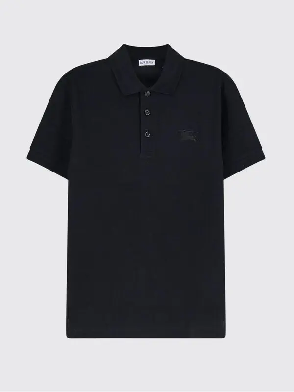 Burberry Cotton Polo Shirt With Logo