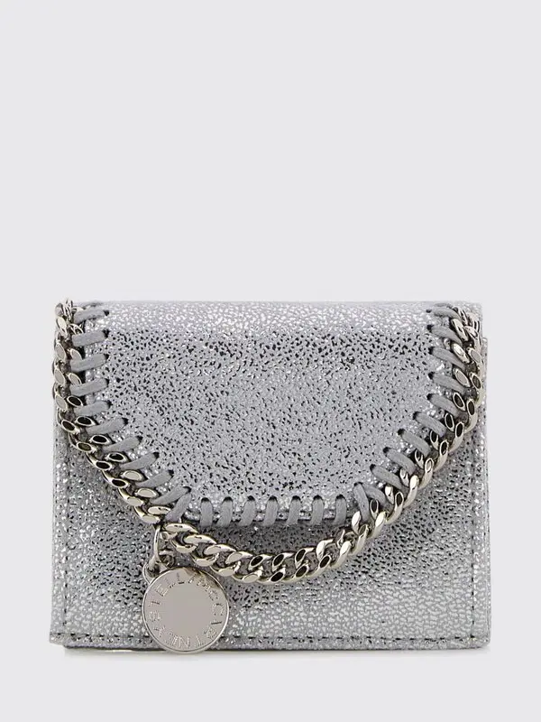 Stella McCartney Metallic Wallet - Silver