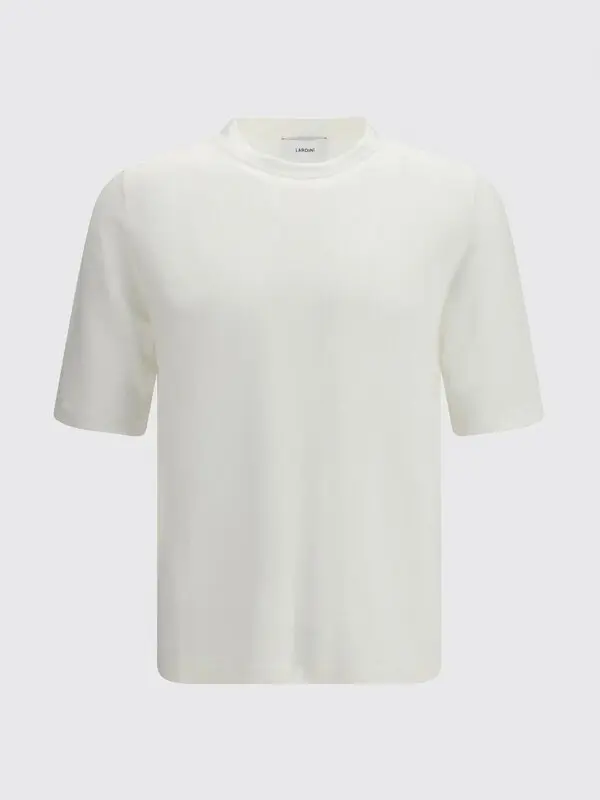 LARDINI Cotton And Linen T-shirt