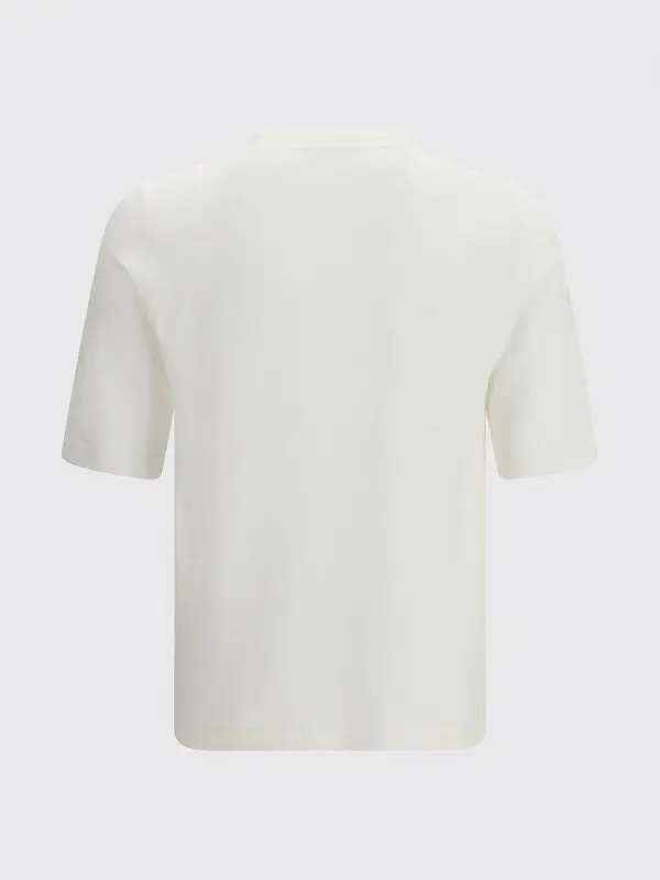 LARDINI Cotton And Linen T-shirt