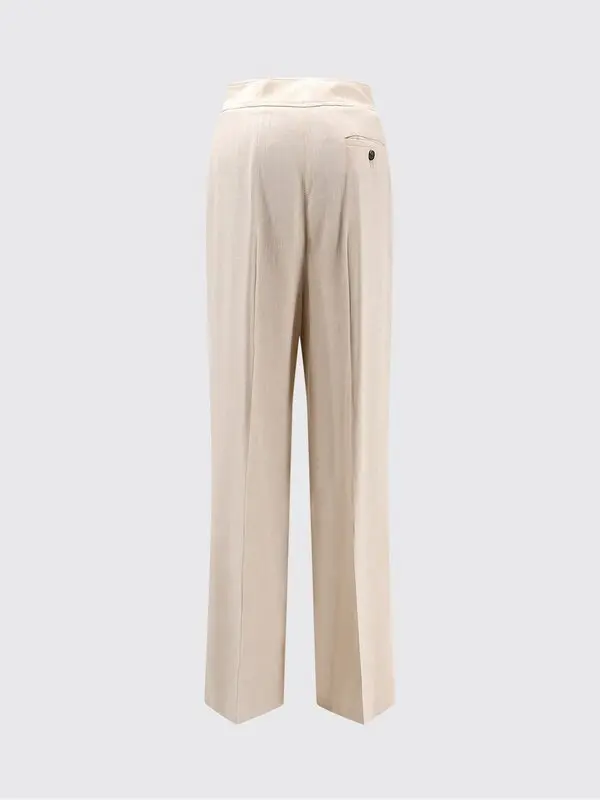 Etro Palazzo Trousers In Viscose - Ivory