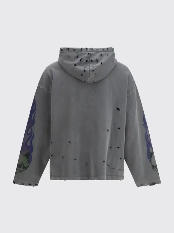 Gcds Cotton Printed Hoodie