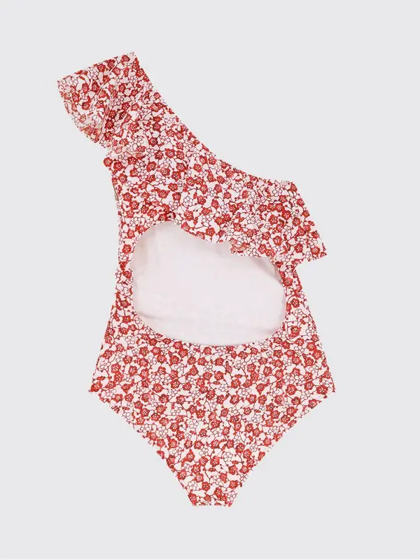 Isabel Marant Étoile One-shoulder Ruffle One-piece Swimsuit - Red