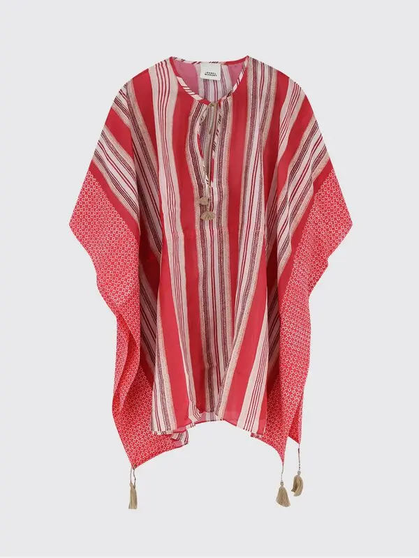 Isabel Marant Étoile Striped Cotton And Silk Kaftan Dress