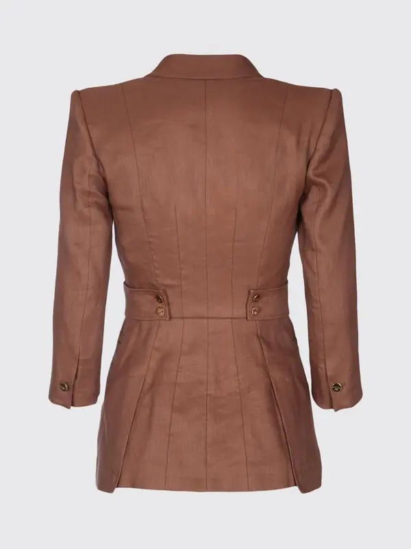 Elisabetta Franchi Tailored Jacket - Brown