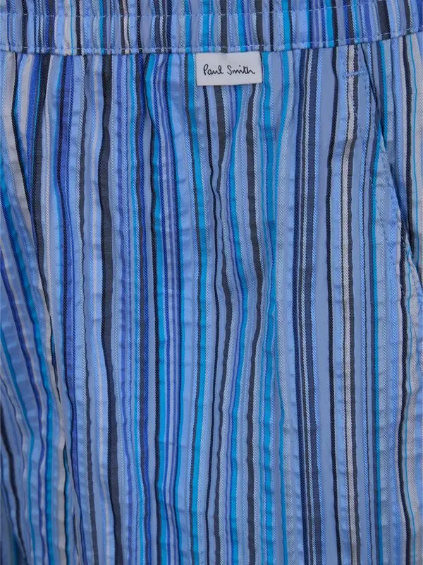 Paul Smith Striped Swimsuit - Blue