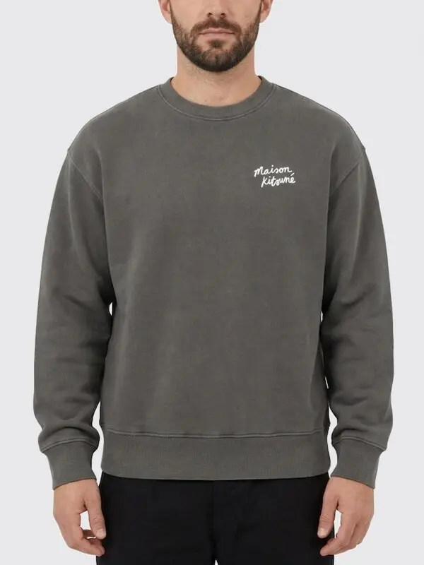 Maison Kitsuné Crewneck Sweatshirt - Brown