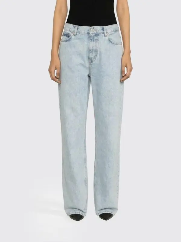 Wardrobe.NYC Straight Leg Jeans