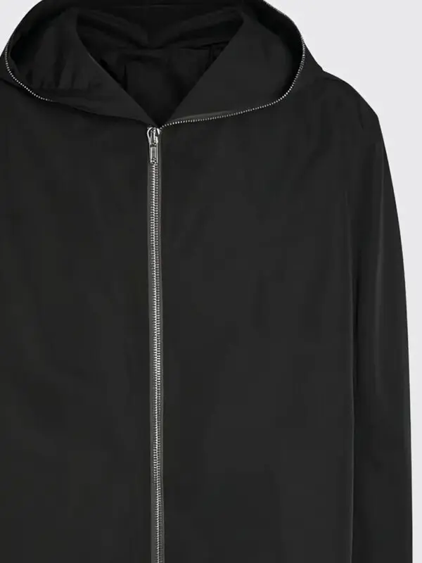 Rick Owens Zip-up Hooded Jacket - Black