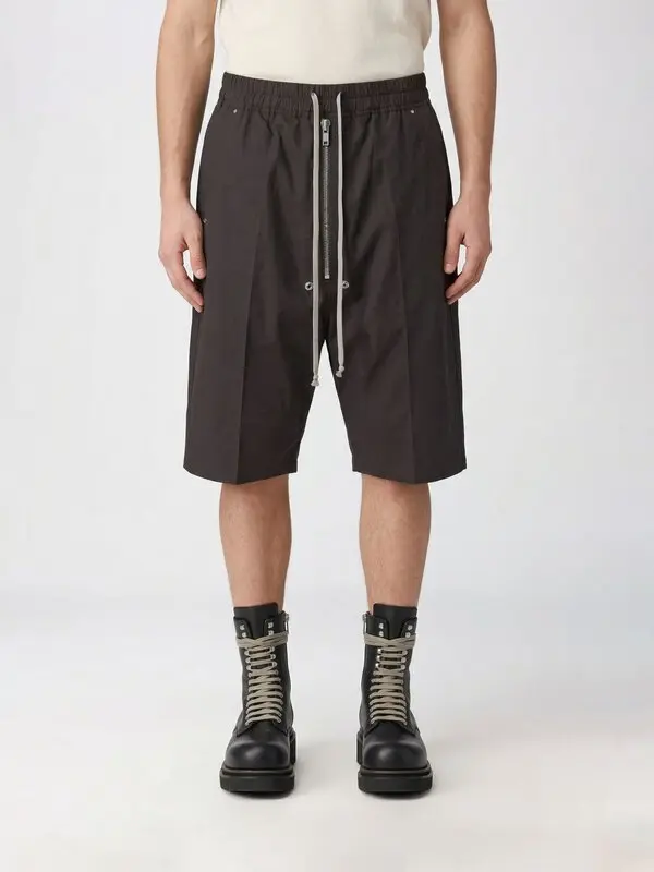 Rick Owens Elasticated Waist Zip-up Shorts