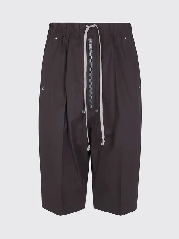 Rick Owens Elasticated Waist Zip-up Shorts