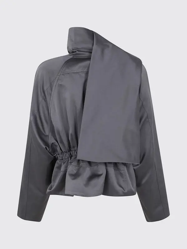 Rick Owens Asymmetrical Zip Jacket - Brown