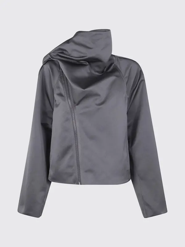 Rick Owens Asymmetrical Zip Jacket - Brown