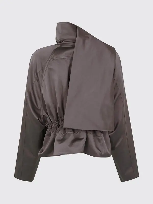 Rick Owens Asymmetrical Zip Jacket - Grey