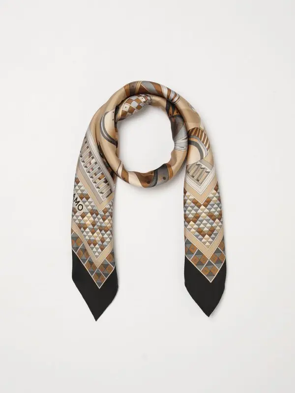 FERRAGAMO Neck Scarf - Camel