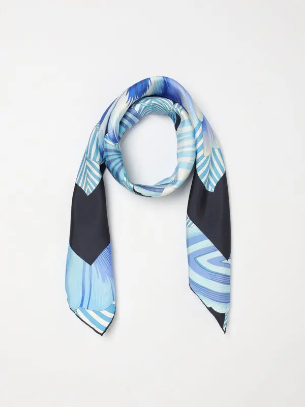 FERRAGAMO Neck Scarf - Blue