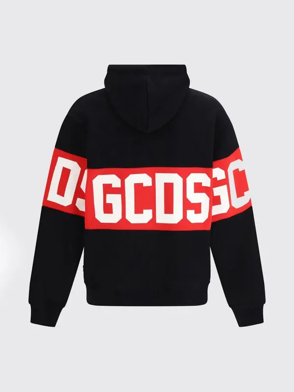 Gcds Cotton Hoodie With Logo
