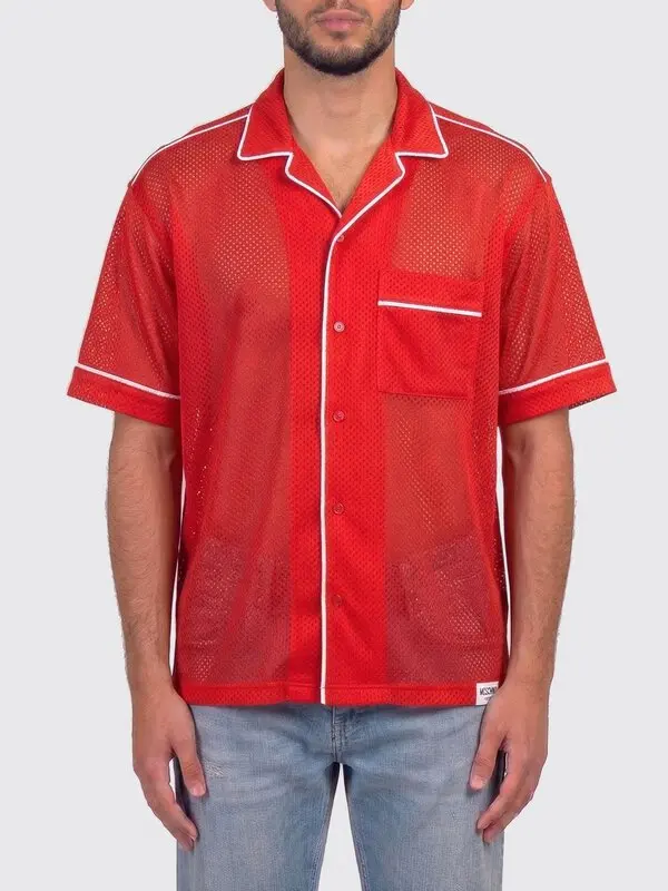 Moschino Mesh Shirt - Red