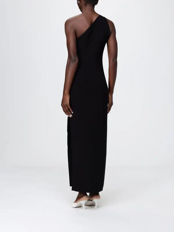 Norma Kamali One-shoulder Maxi Dress