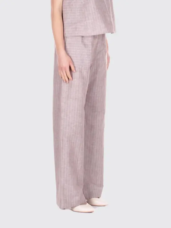 Max Mara Fauna Wide Leg Trousers - Striped