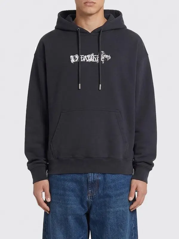 Off-White Cotton Hoodie