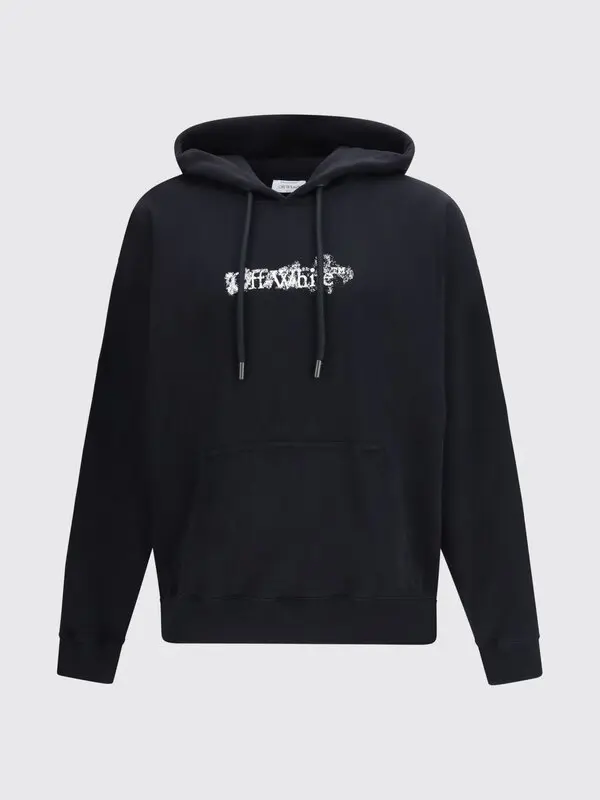 Off-White Cotton Hoodie