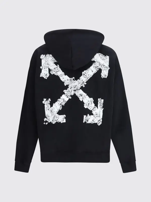 Off-White Cotton Hoodie